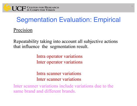 Lec14 Evaluation Framework For Medical Image Segmentation Ppt