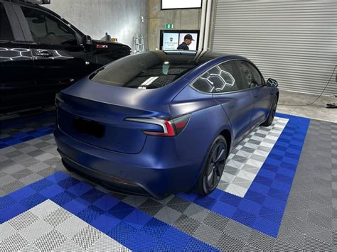 Stealthed My Dm Blue Model 3 Highland R Teslamodel3