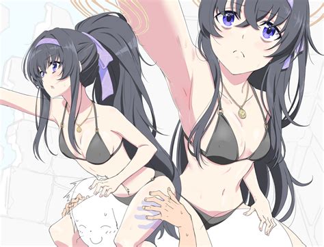 Sensei Doodle Sensei Ui And Ui Blue Archive Drawn By Oka Miniru