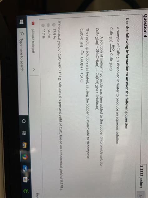 Solved Question 4 33333 Points Sa Use The Following