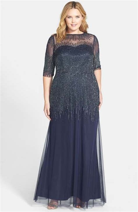 Adrianna Papell Plus Size Evening Dresses 2014 2015 Plus Size Dresses