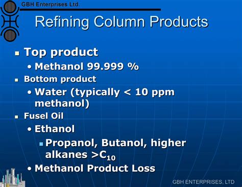 Methanol Plant Theory Of Distillation Pdf