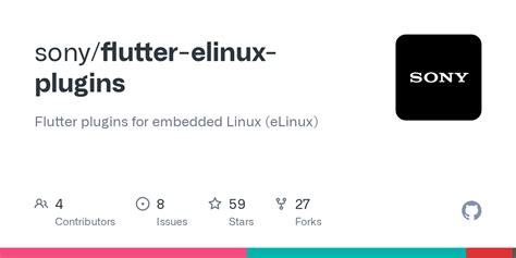 Github Sonyflutter Elinux Plugins Flutter Plugins For Embedded Linux Elinux