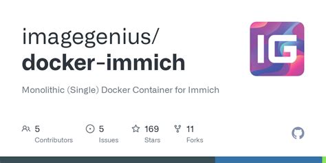 docker immich dockerfile at main · imagegenius docker immich · github