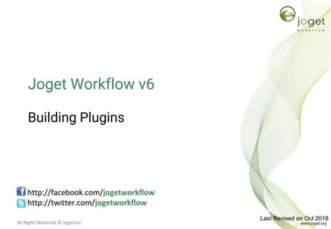 joget workflow v6 training slides 17 building plugins ppt