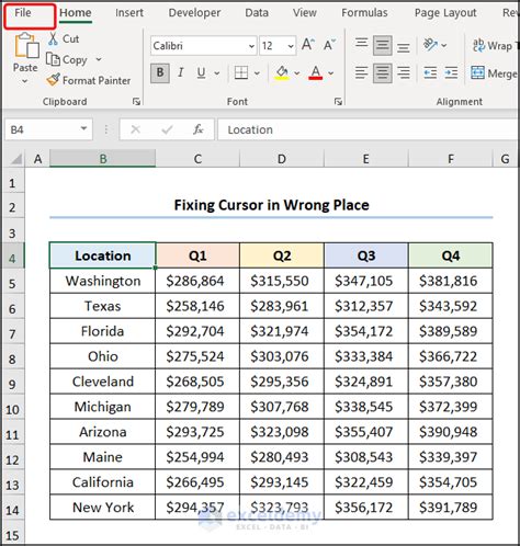 [fixed ] Cursor Selecting Wrong Cell In Excel 6 Proven Solutions