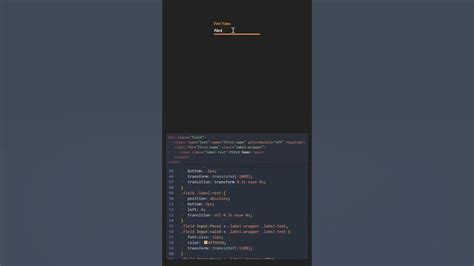 Анимация Input Coding Frontendwebdeveloper Html5 Css Csscoding Programming рекомендации