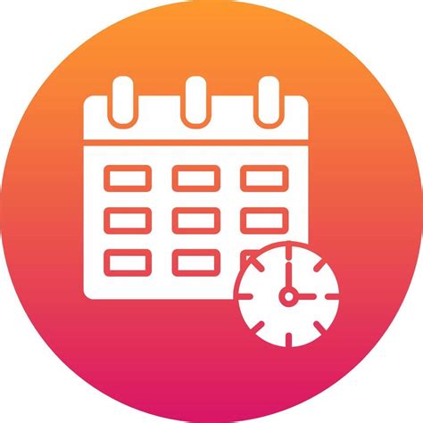 Scheduling Icon Design Symbol 54368879 Vector Art At Vecteezy