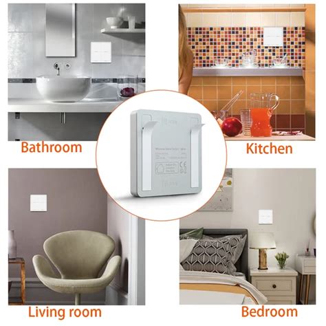 Tuya แป้นสวิตช์ไร้สายแบบใช้ถ่าน สัญญาณ Zigbee เอาไว้สั่ง Scene