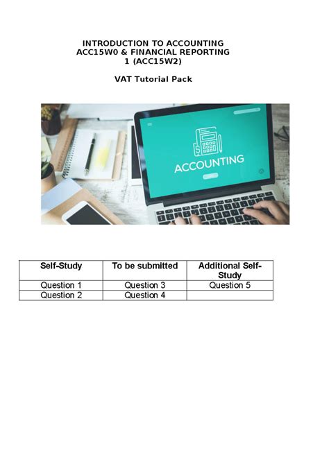 Tutorial Pack Gains Understanding In Vat Outputvat Input And Vat