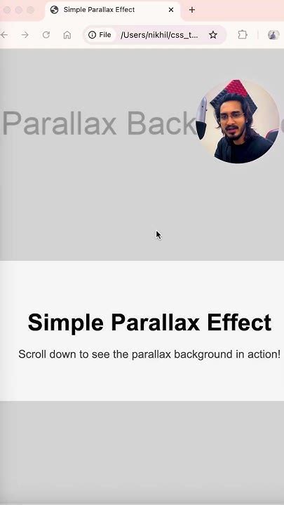 Create Smooth Parallax Scrolling Effect Using Html Css Csstricks 4