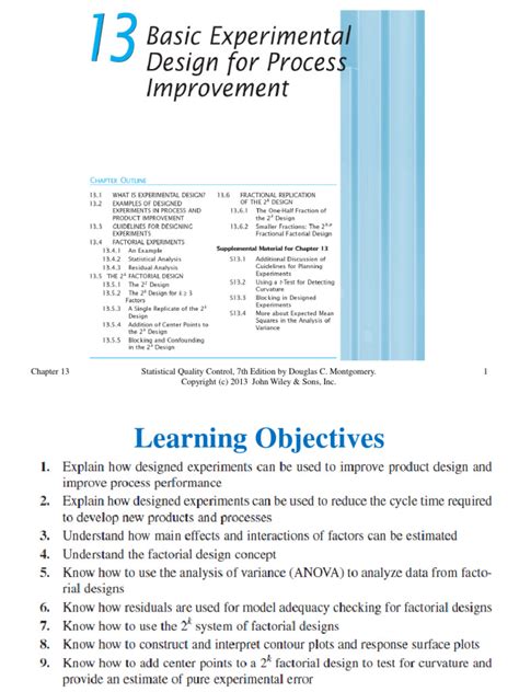Statistical Quality Control 7th Edition By Douglas C Montgomery 1