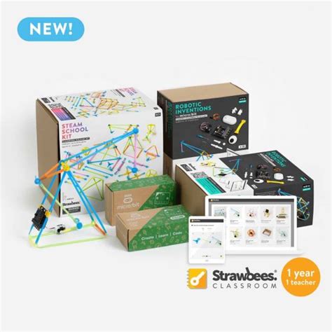 Strawbees STEAM Classroom Robotics Micro Bit