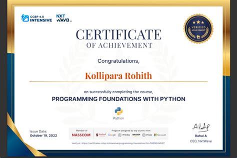 rohith kollipara on linkedin day61 pythonprogramming 100daysofcode