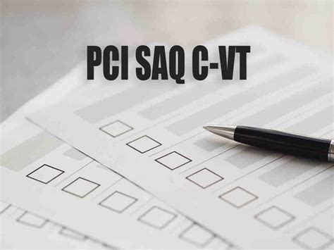 PCI DSS SAQ C VT PCI DSS GUIDE