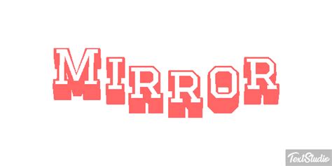 Mirror Word Animated  Logo Designs