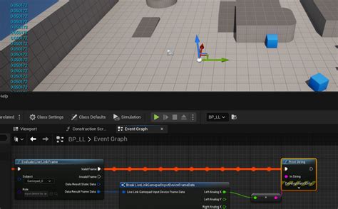 Live Link Input Device A New Way To Use Game Controllers For