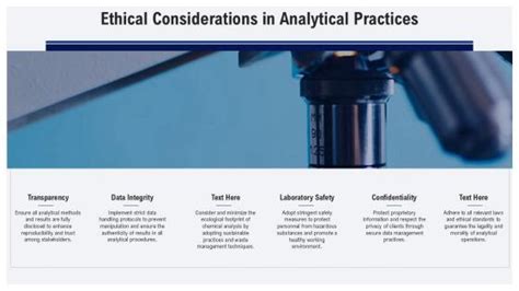 Ethical Considerations In Analytical Practices Analytical Chemistry Ppt