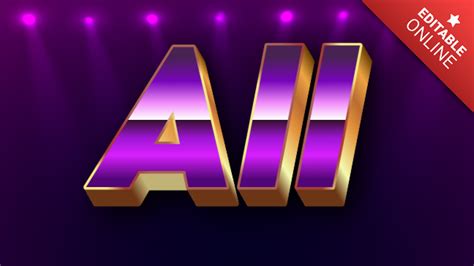 All | Text Effect Generator | TextStudio