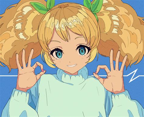 Safebooru 1girl Aikatsu Aikatsu Series Blonde Hair Blue