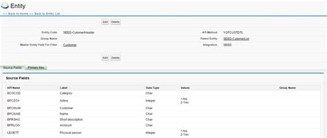 create entity in gumu™ sage erp x3 integration for salesforce