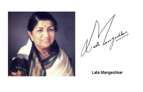 Lata Mangeshkar Quotes Quotesgram
