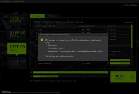 Jetson AGX Orin NVIDIA SDK Manager 2 1 0でJetPack 5 1 3をセットアップしてみました DevelopersIO