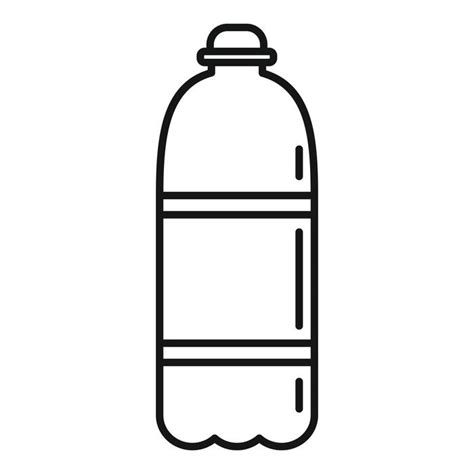 Water Bottle Outline Vector Art Icons And Graphics For Free Download