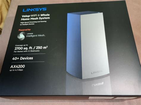 Linksys Velop Mx4200ax4200 Wi Fi 6 Tri Band Mesh Router Computers And Tech Parts And Accessories