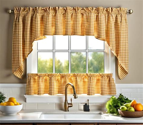 12 Brilliant Kitchen Curtain Ideas To Showcase Your Sink Window