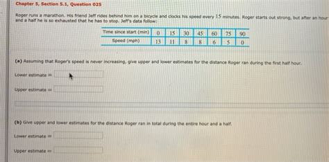 solved chapter 5 section 5 1 question 025 roger runs a
