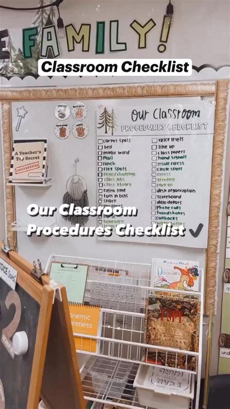 Classroom Checklist Artofit