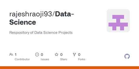 GitHub Rajeshraoji Data Science Respository Of Data Science Projects