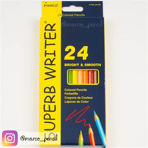 Продам ЦВЕТНЫЕ карандаши для рисования Superb Writer 24 цветов — Bboard