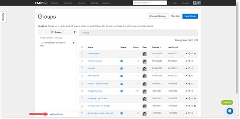 Organizing Labels Folders And Subfolders Liaison