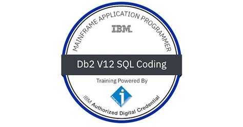 Milan Van Der Zypen On Linkedin Interskill Mainframe Application Programmer Db2 V12 Sql
