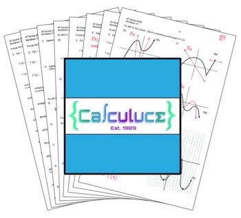 AB BC Worksheet Curve Sketching By CalcuLuce The Calculus Superstore