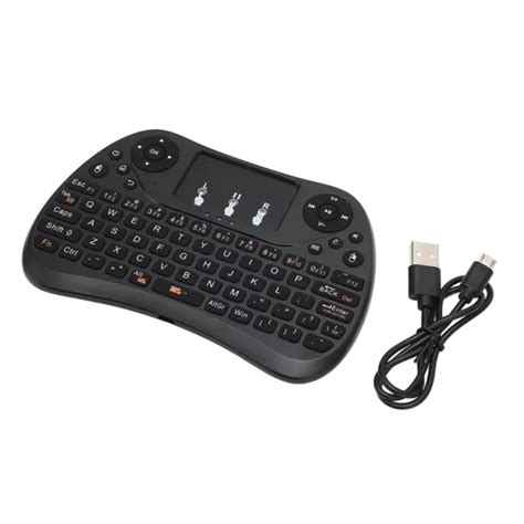 Mini Wireless Keyboard Rechargeable 2 4ghz Handheld Keyboard Remote Control Gds £17 00 Picclick Uk