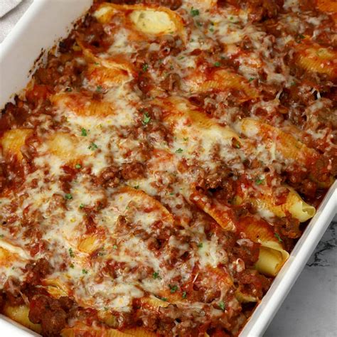 Beef Stuffed Shells The Toasty Kitchen