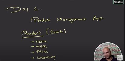 Dayofcode Java Productmanagement Learning Building Telusko