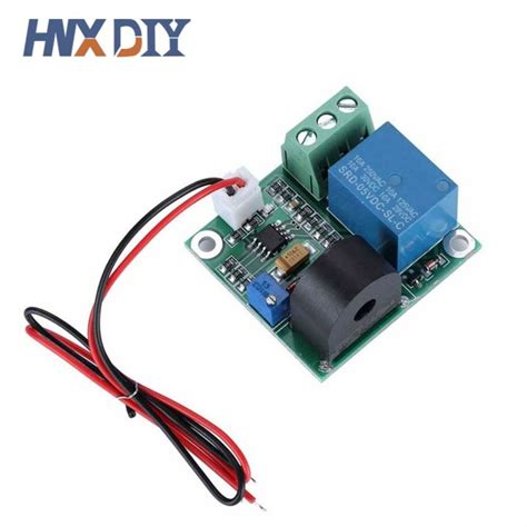 ♈ 5v 12v 24v Relay Protection Module Ac Current Detection Sensor Module 5a Over Current