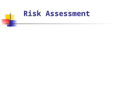 Ppt Risk Assessment Process 1 Dokumen Tips