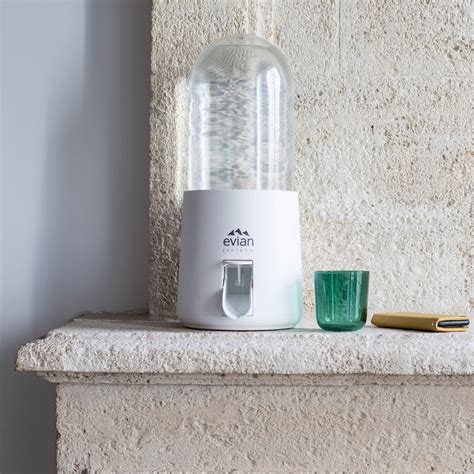 virgil abloh designs recycled bottle as emblem of evian s circular