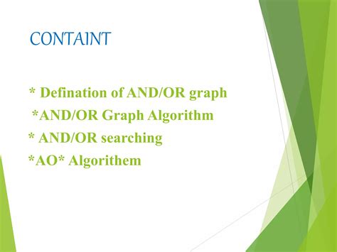 Problem Reduction And Or Graph And Ao Algorithmppt Computing Technology And Computing