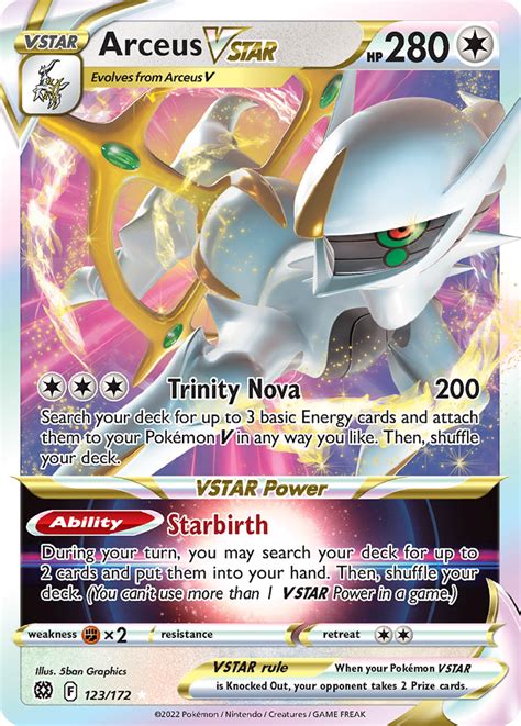 Arceus Vstar — Brilliant Stars Price And Value Pokémon Tcg Stacked