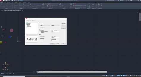 autocad lt 2023 dimensions text and leaders do not show up in view