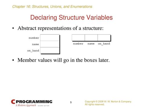 Structures, Unions, and Enumerations - ppt download