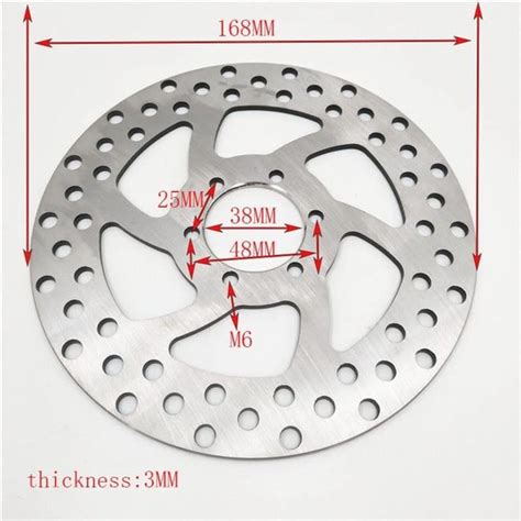 Achter Remschijf Rotoren Voor Elektrische Scooter E Bike Elektrische Harl Ey Schijfrem Bol