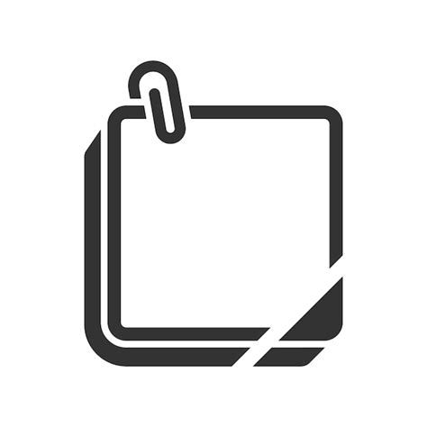 Premium Vector Sticky Notes Icon