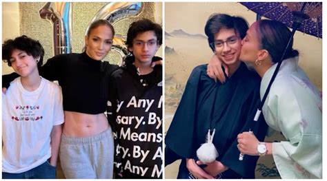 Jennifer Lopezs Twins Max And Emme Celebrate 16th Birthday With Japan